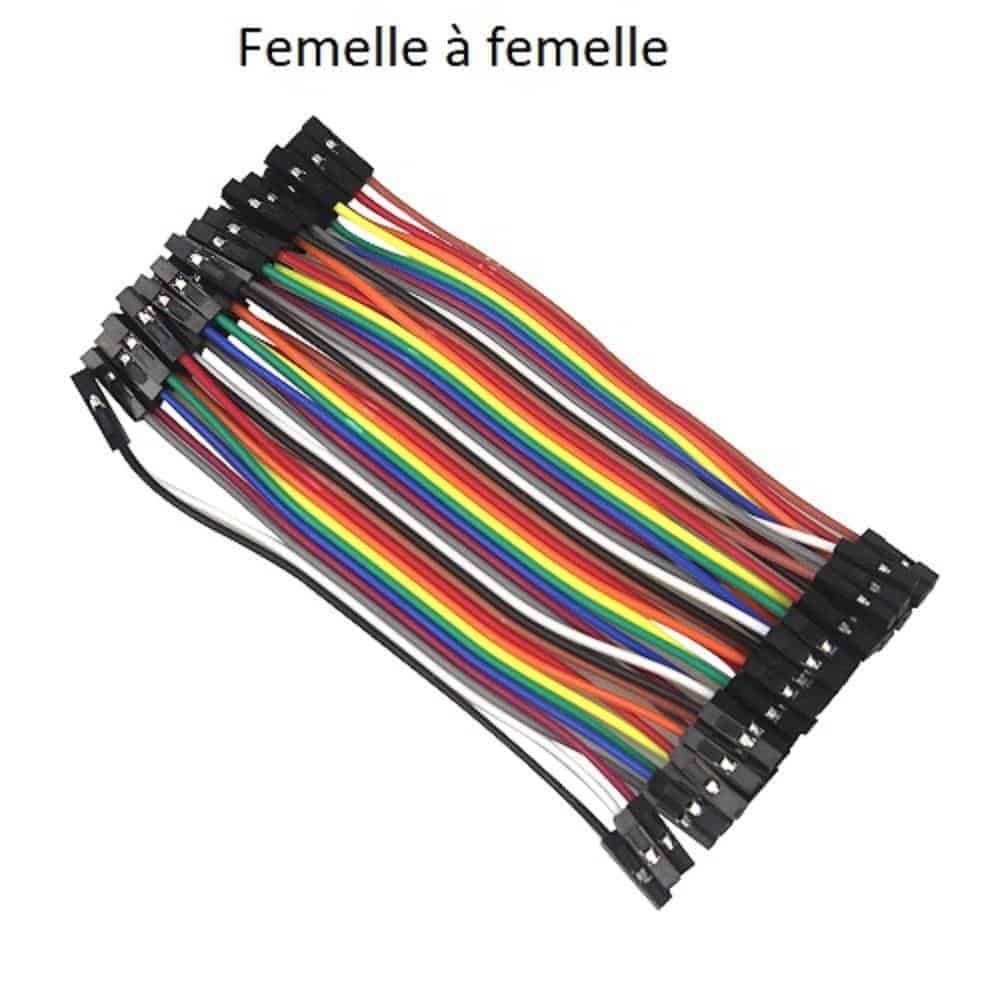 Câble avec connecteur Dupont 1 Pin