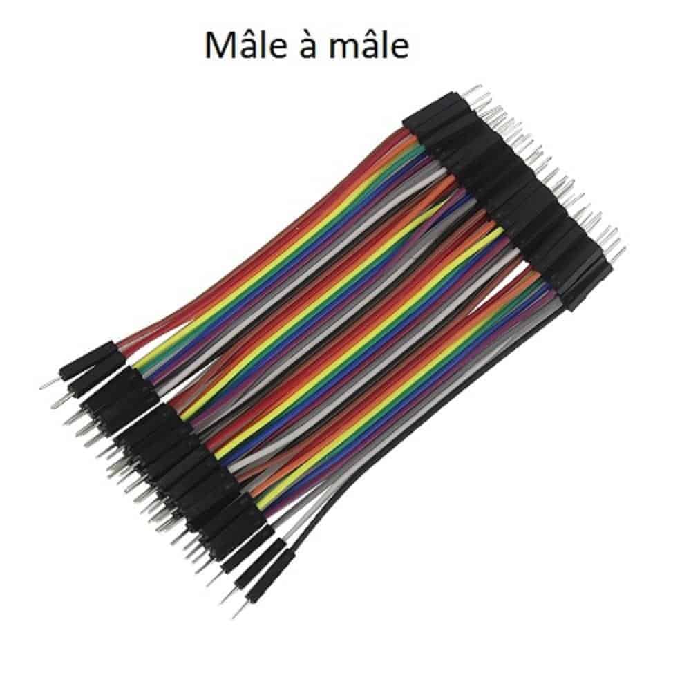 Câble avec connecteur Dupont 1 Pin